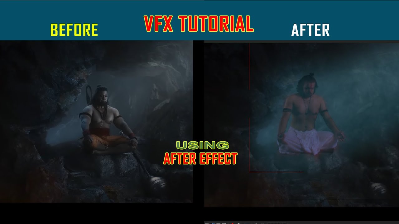 Adipurush vfx | i recreated adipurush| after effect tutorial - YouTube