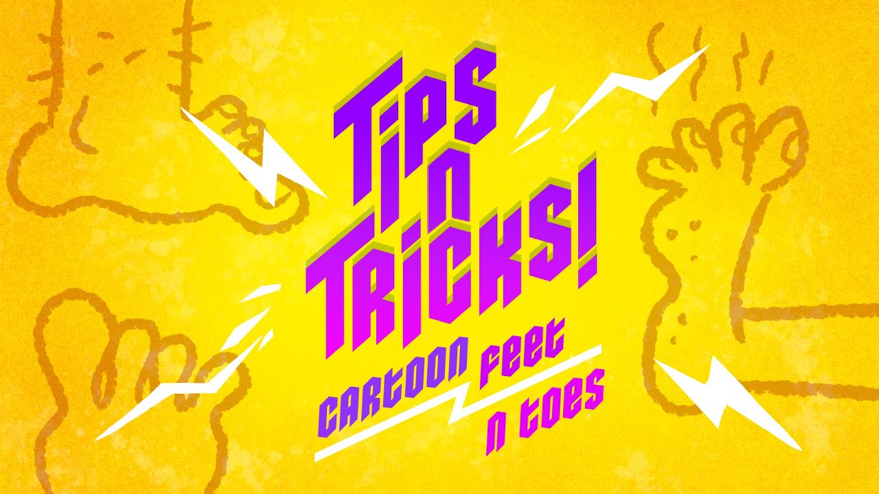 How to Draw CARTOON FEET & TOES | Simple Illustration Tips and Tricks ...