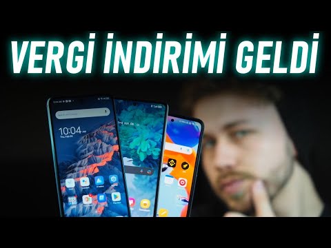 Telefonlara VERGİ indirimi GELDİ Mİ ? / Yarı Fiyatına Telefon