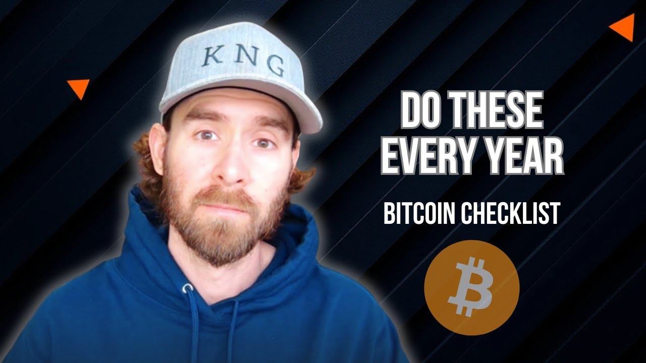 Annual Bitcoin Security Checklist – 2025 Maintenance Guide - YouTube
