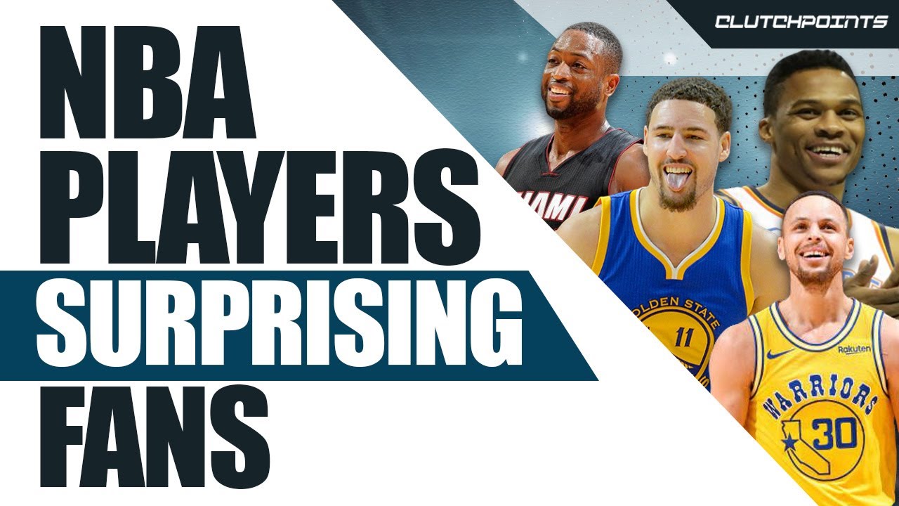 NBA Players Surprising Fans - YouTube