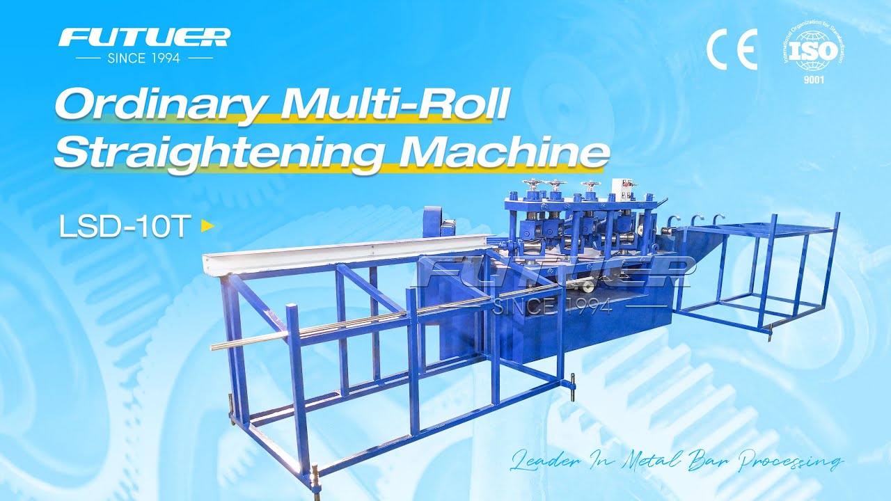 LSD-10T Ordinary Multi-roller Straightening Machine+High speed for ...
