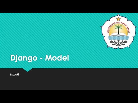 Django - Model (for tables database) - YouTube