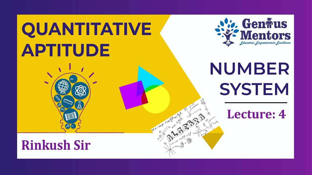 What is Number System? | Natural/Whole Number | Unit Digit | Lec 4 | Quantitative Aptitude | # ...