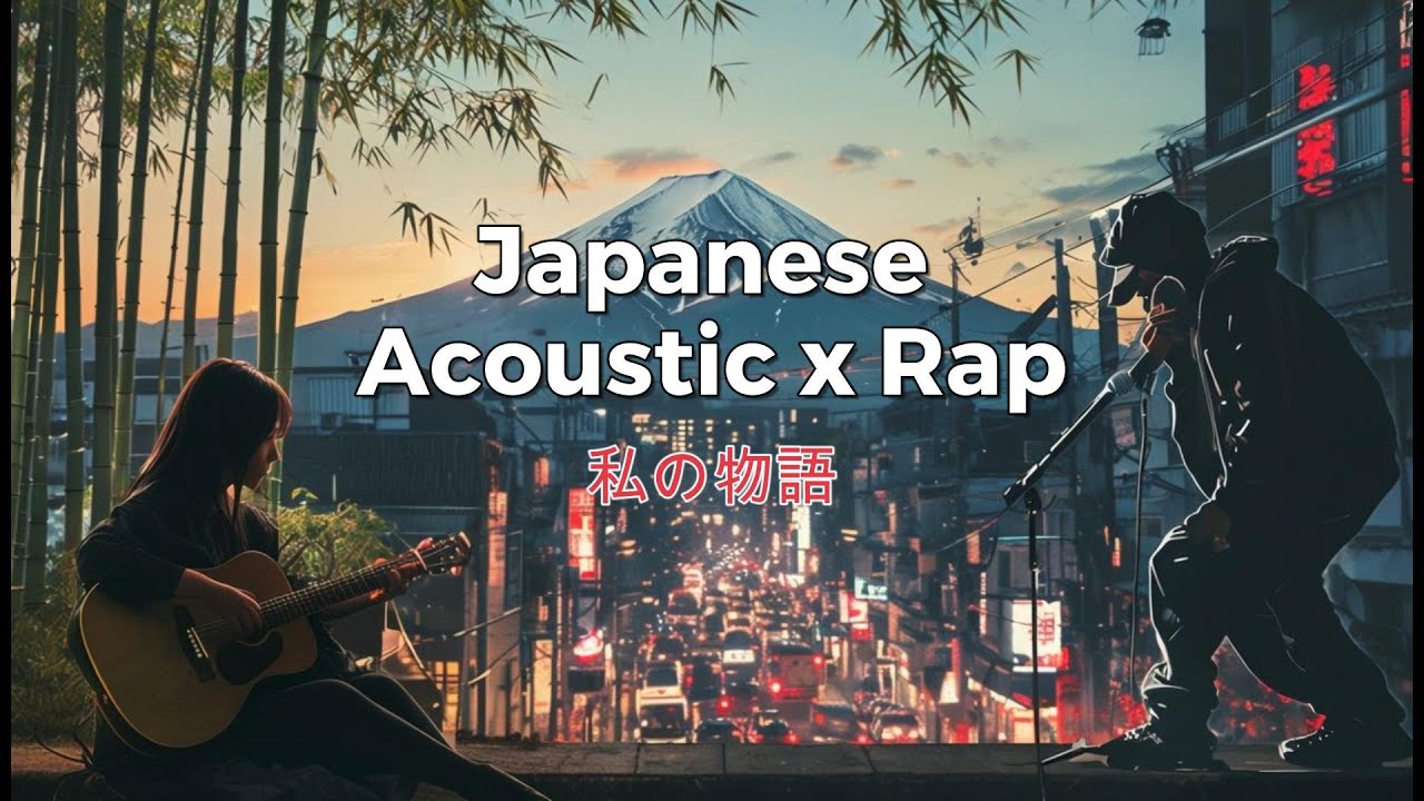 1 Hour of Japanese Acoustic x Rap | 私の人生の物語 (My Life Story) - YouTube
