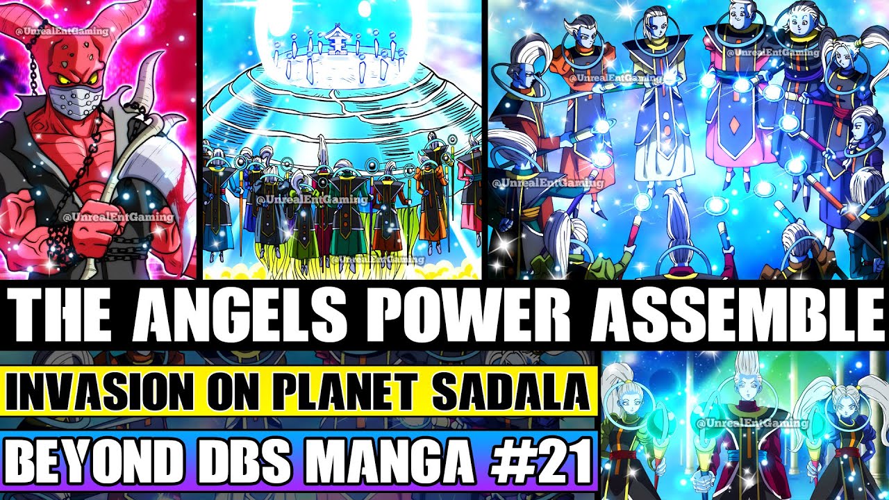 Beyond Dragon Ball Super All 12 Angels Assemble Together! Invasion On ...
