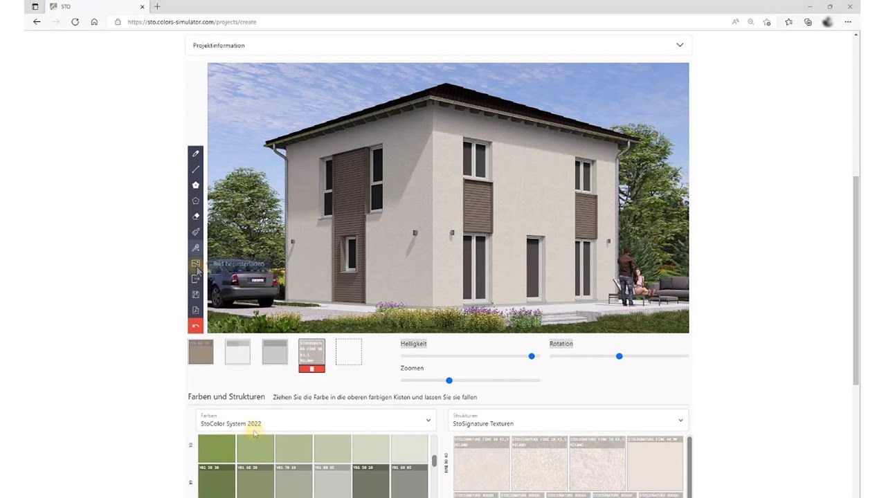Tutorial Sto-Farbsimulator / colors-simulator - YouTube