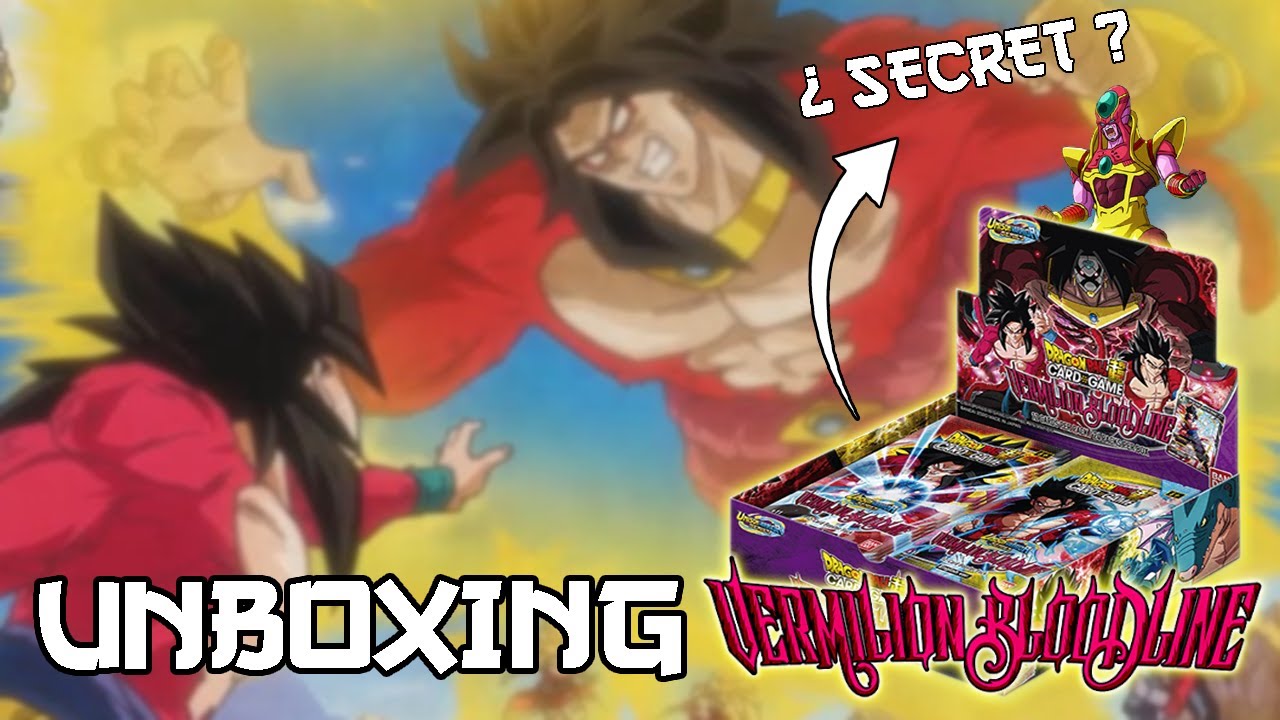 UNBOXING! | Vermillion Bloodline [DBS-B11] | DRAGON BALL SUPER CARD ...