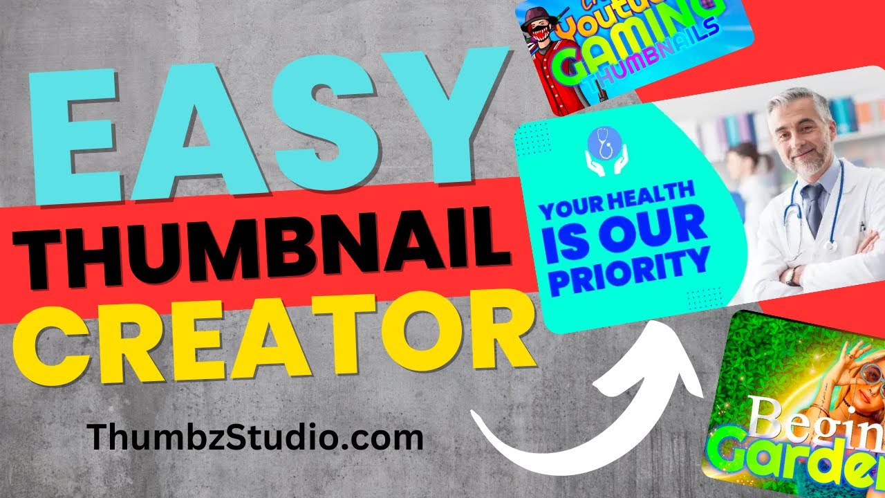 Easy Healthy YouTube Thumbnail Creator Tool for YouTube Thumbnails ...