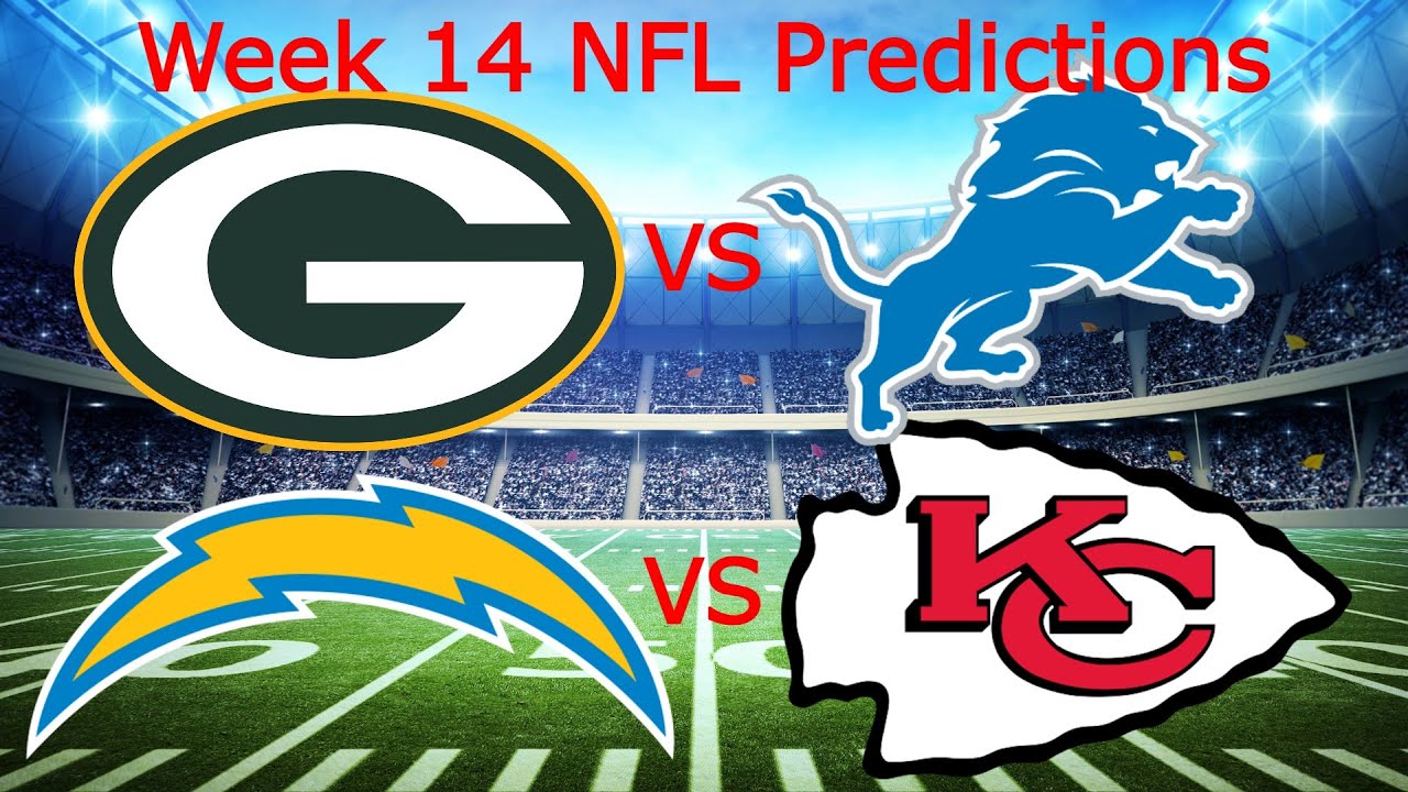 My NFL Week 14 Predictions - YouTube