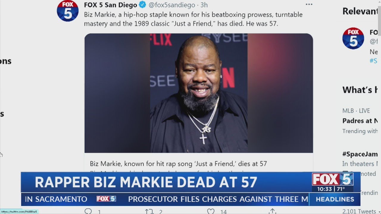 Rapper Biz Markie Dead At 57 - YouTube