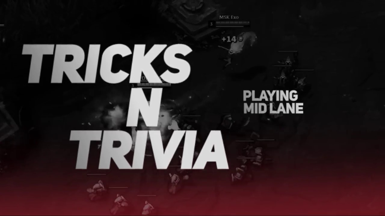 Mineski League of Legends Tricks n Trivia EP 12 - Playing Mid Lane ...