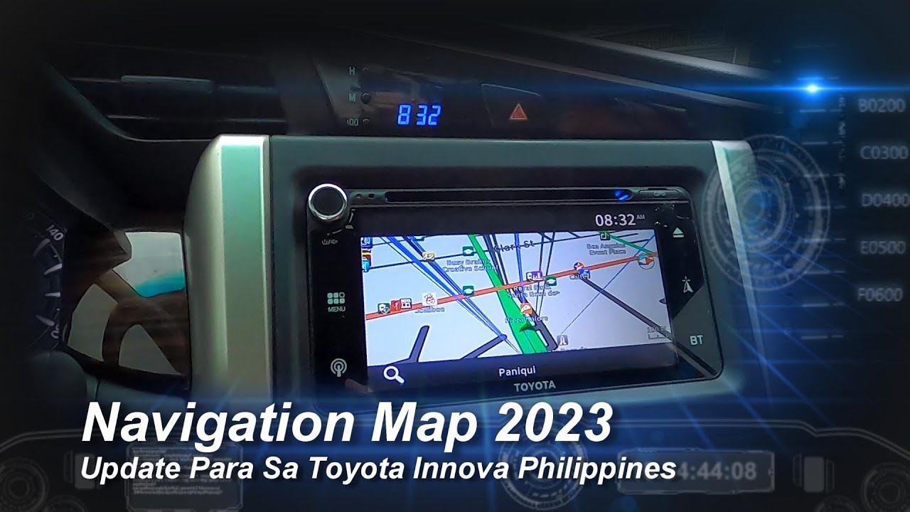 PAANO EH UPDATE ANG NAVIGATION MAP 2023 NG TOYOTA INNOVA PHILIPPINES ...