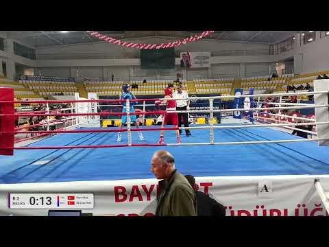Ozan Akça - Ali Çınar Ürek TÜRKİYE BOKS FEDERASYONU ÜST MİNİKLER FERDİ BOKS ŞAMPİYONASI BAYBURT 2025