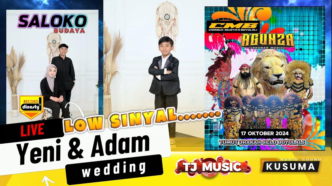 LIVE malam REOG AGUNZA FEAT CMB FEAT SALOKO BUDAYA LIVE IN TUMUT SELO ...