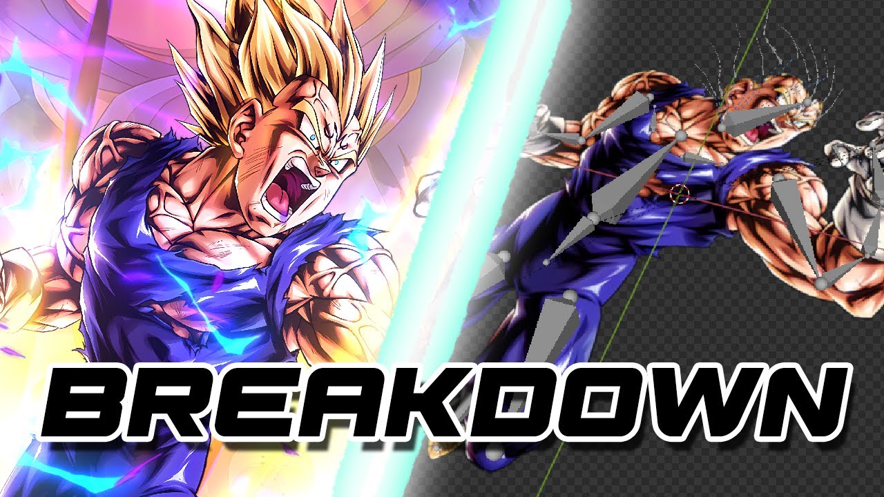 ULTRA Majin Vegeta Animation & Breakdown - YouTube