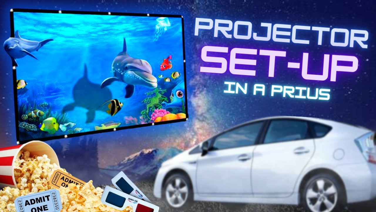 DIY: Mini Movie Set-Up In A Car Camper (Toyota Prius) - YouTube