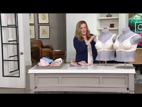 Playtex Set of (2) 18-Hour Comfort Strap Bras on QVC