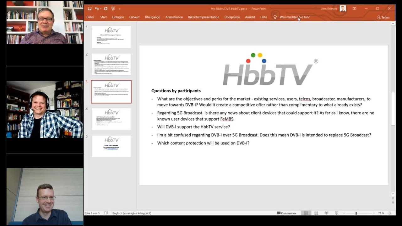 HbbTV Webinar: DVB and HbbTV Technologies in TV Systems - YouTube