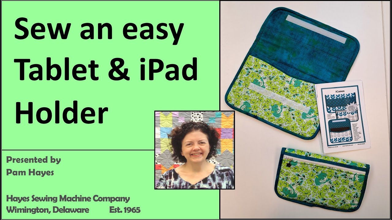 How to Make the iCases Bag by Annie Pattern - YouTube