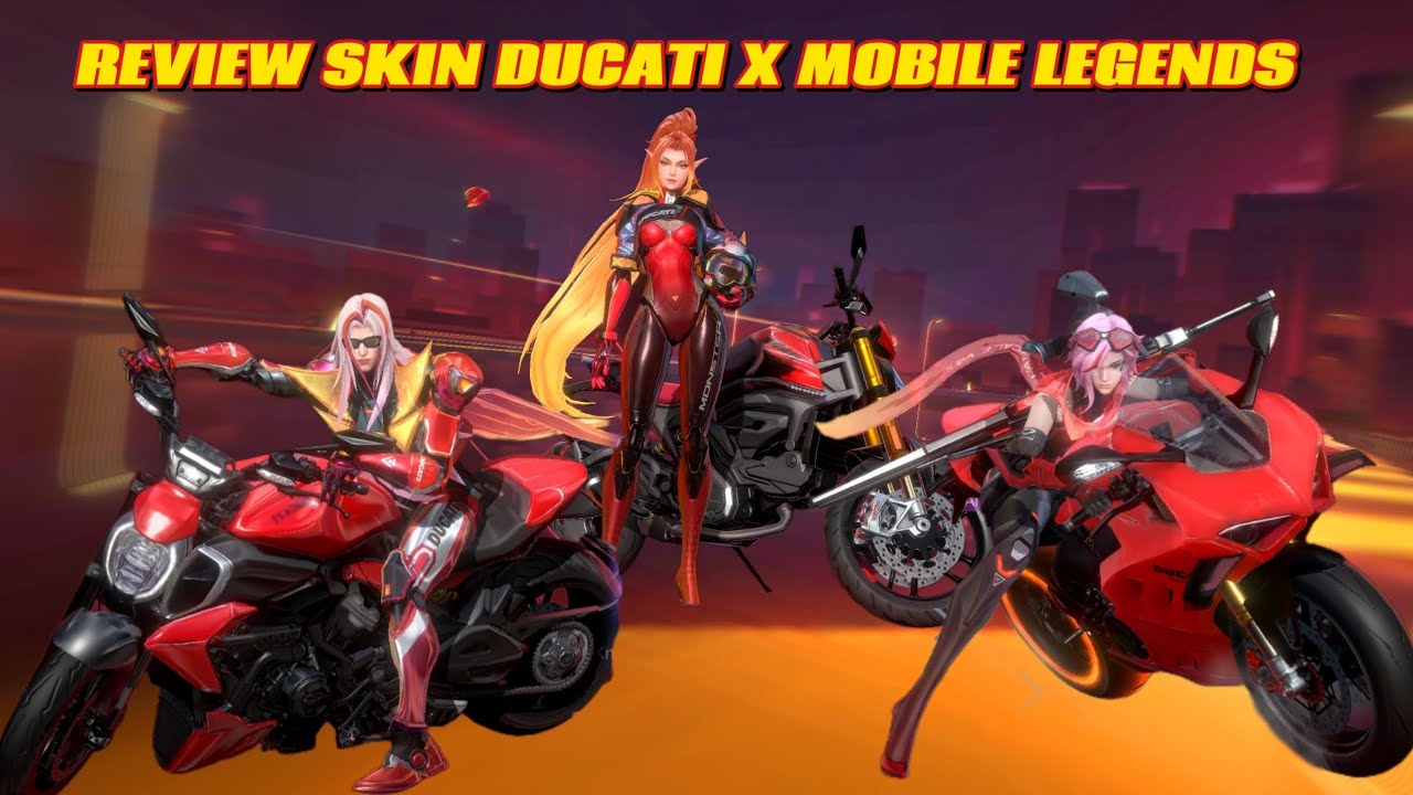 REVIEW SKIN DUCATI MOBILE LEGENDS!! EFEKNYA KEREN BANGET!! - YouTube