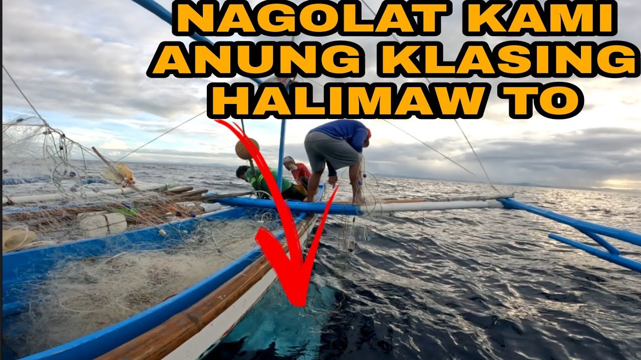 MALAKING HALIMAW SA DAGAT ANG HIRAP PAKAWALA.NAHIRAPAN KAMI.March 31 ...