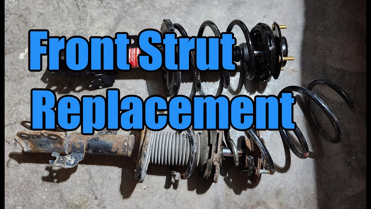 2007 Camry Front Strut Assembly Replacement - YouTube