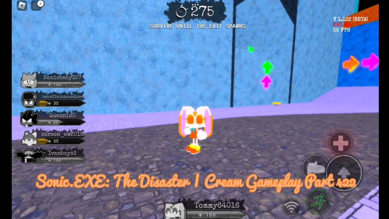 Sonic.EXE: The Disaster | Cream Gameplay Part 422 - YouTube