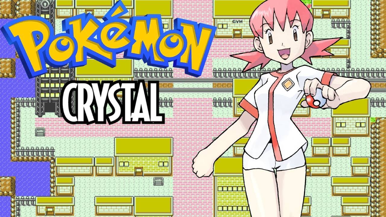 Pokémon Crystal - VS Gym Leader Whitney - YouTube