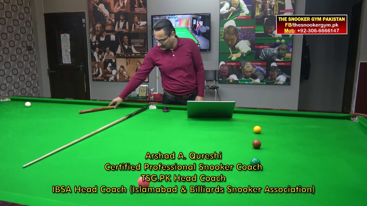 59. Snooker Grip Q & A, & Stance S-2 Part - 1/2 by Arshad Qureshi ...