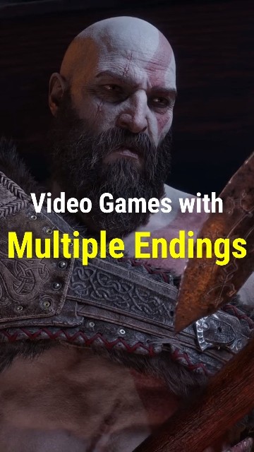 Video Games with Multiple Ending #shorts #gaming #gta #thewitcher # ...