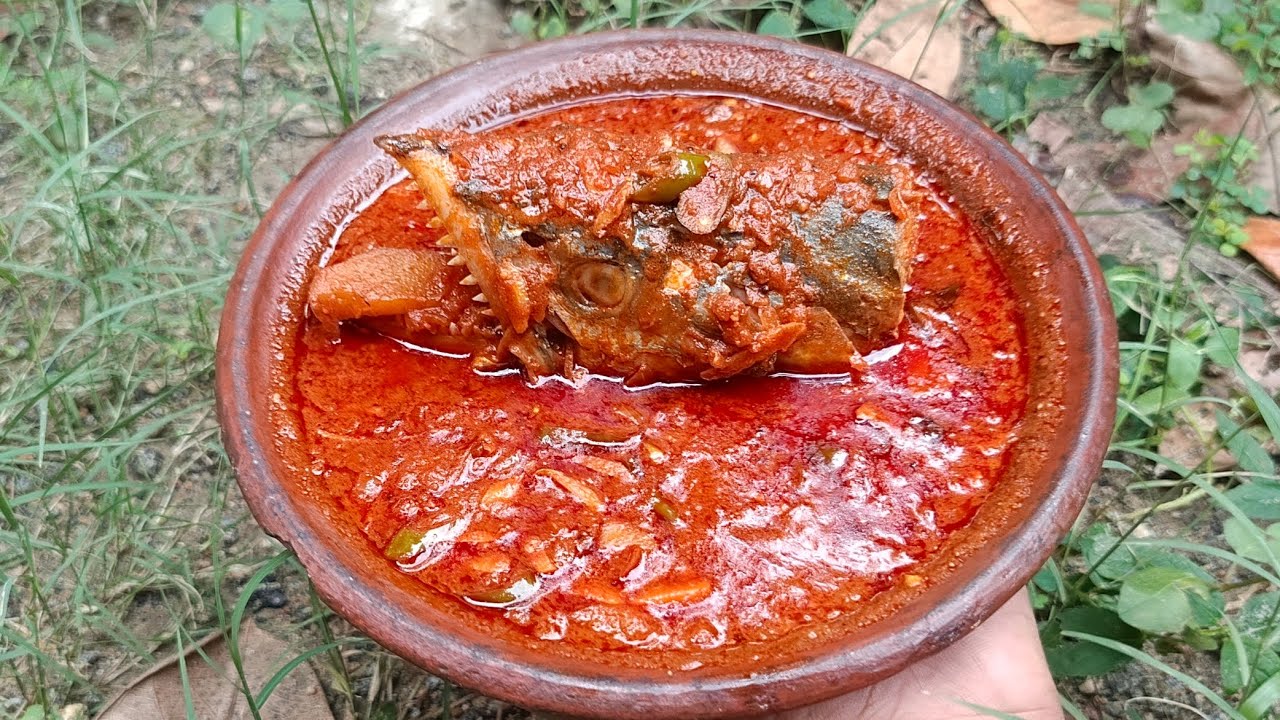 கேரளா ஸ்பெஷல் வஞ்சரம் மீன் தலை கறி( Kerala special king fish head curry ...