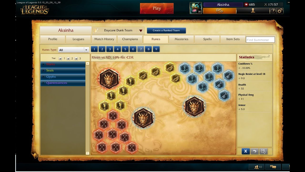 [Diamond] Riven vs Tryndamere commentary as Riven, Featuring ...