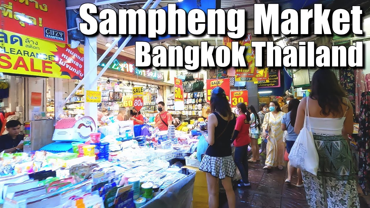 Sampheng Market Walking - May 2022 | Bangkok Thailand 4k video - YouTube