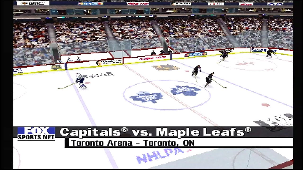 NHL Championship 2000 (PS1) Capitals vs Maple Leafs - YouTube