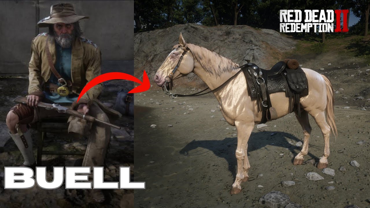BUELL NASIL ALINIR? (Bu Sefer Aldım) RDR2 THE VETERAN MİSSİON - YouTube