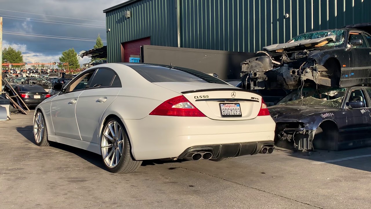 Mercedes CLS55 AMG Supercharged - YouTube