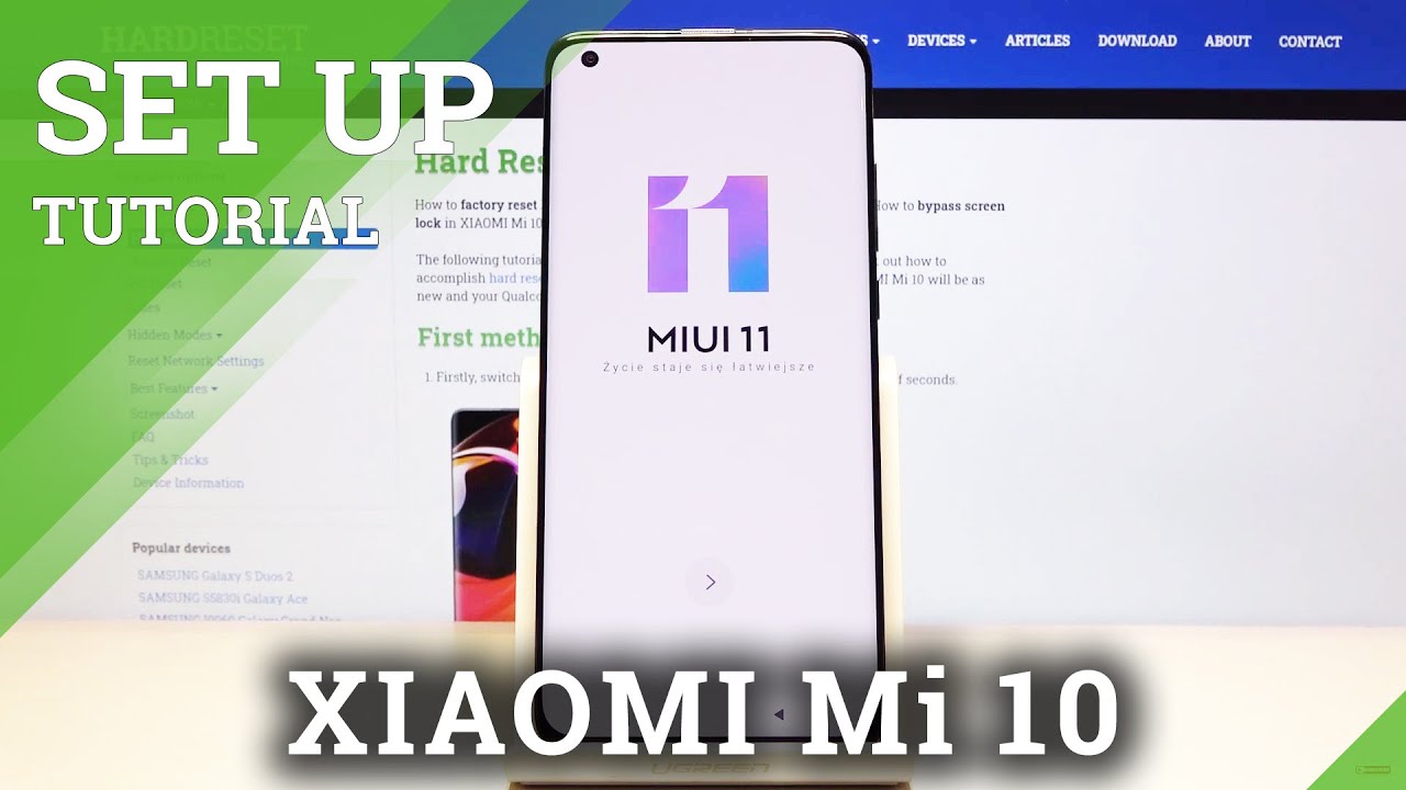 How to Set Up Xiaomi Mi 10 – Initial Android Setup - YouTube