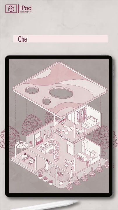 Isometric Diagrams in Procreate Tutorial | iPad Architecture #shorts #shortstutorial #procreate ...