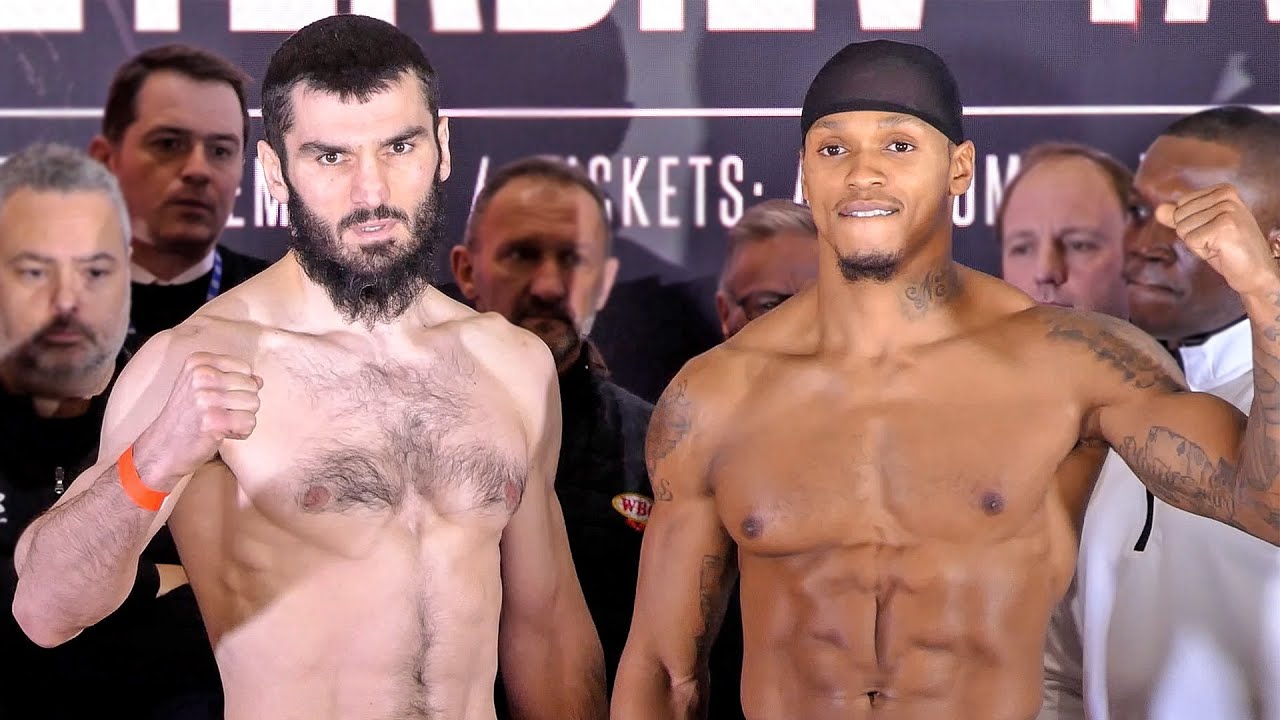 Artur Beterbiev vs. Anthony Yarde • FULL WEIGH IN & FACE OFF | BT Sport ...
