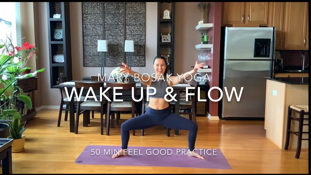Wake Up & Flow - 50 Min Yoga Practice - YouTube