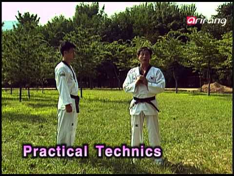 Taekwondo Step by Step Ep136 Taegeuk 6 Jang Wen apgubi + wen bakkat ...