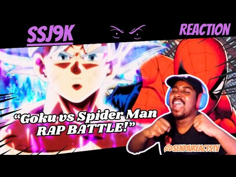 CLAPPING CHEEKS! | SenpaiReacts To @SSJ9K1 "Goku vs Spider Man RAP ...