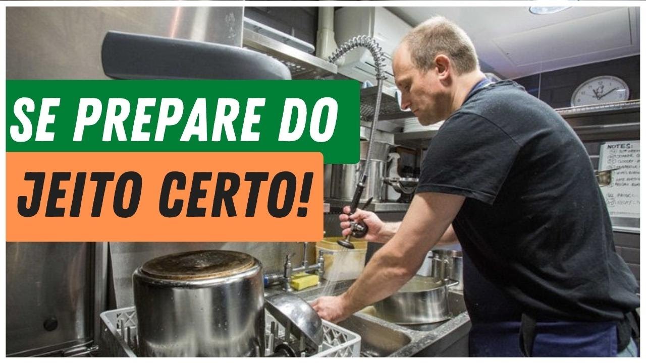 Trabalho de Kitchen Porter no Intercâmbio, Você Aguenta? - YouTube