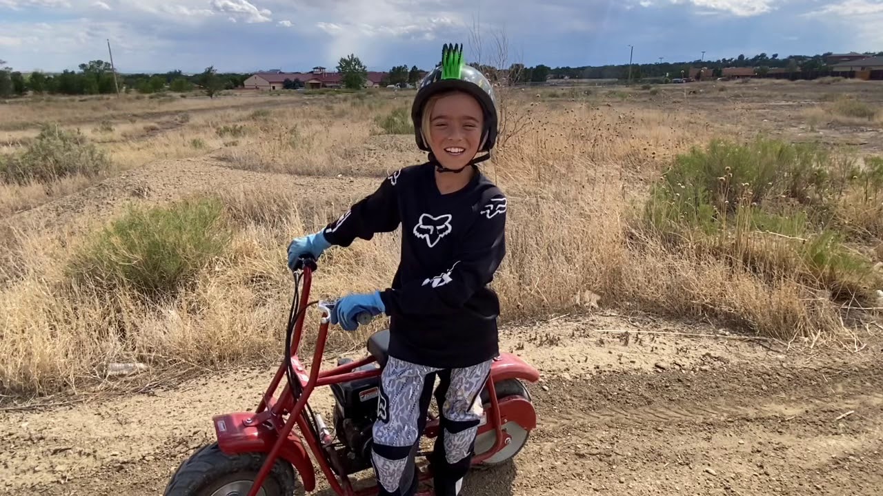 My Coleman 100 Mini-bike Review - YouTube