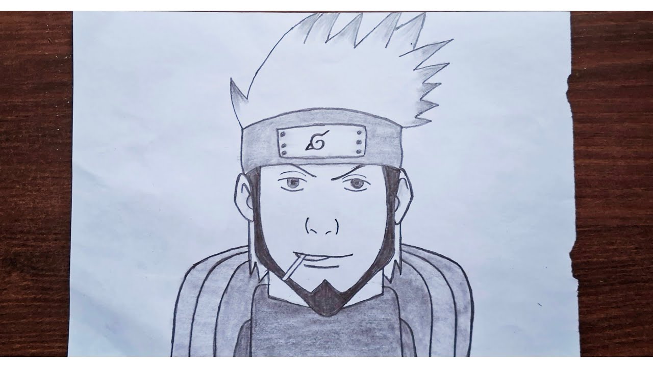 How to draw ASUMA || Easy drawing ||Step by step on my channel || Quick ...