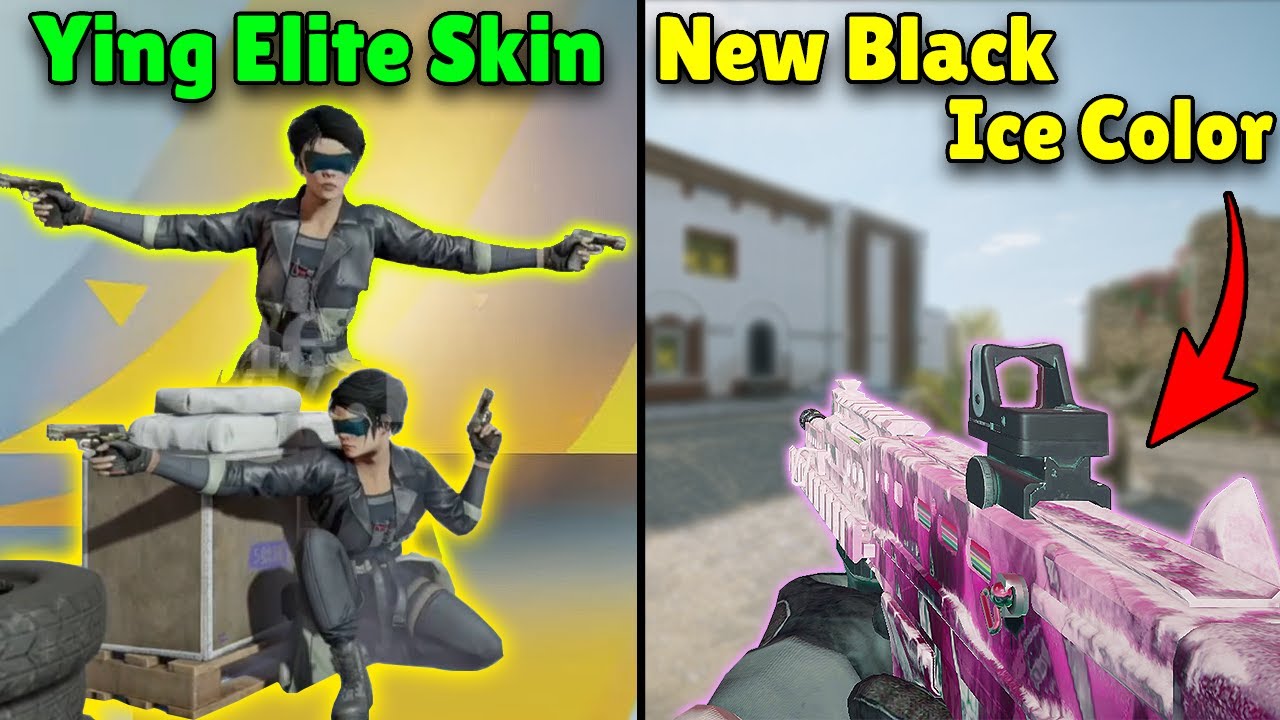 FIRST LOOK At The NEW Black Ice COLORS & Ying Elite! - Rainbow Six ...