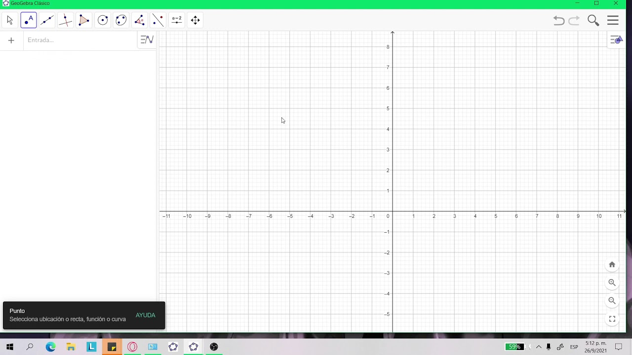 Introducción a GeoGebra Clásico 6 - YouTube