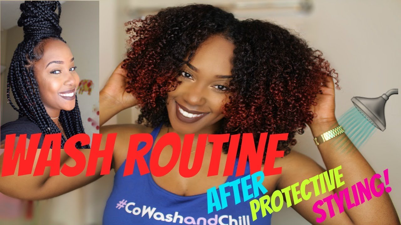 WASH DAY ROUTINE Start To Finish | After Protective Style! - YouTube