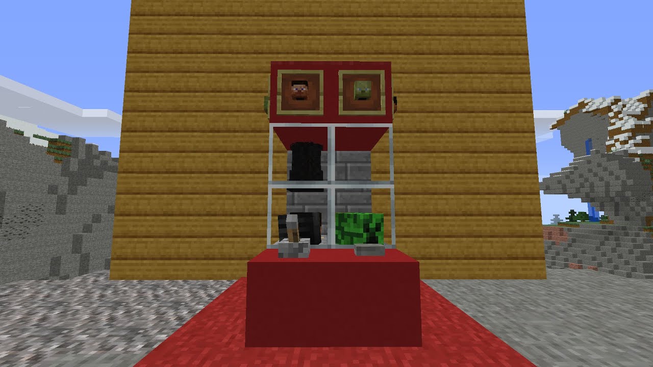 Minecraft New Arcade Claw Build - YouTube